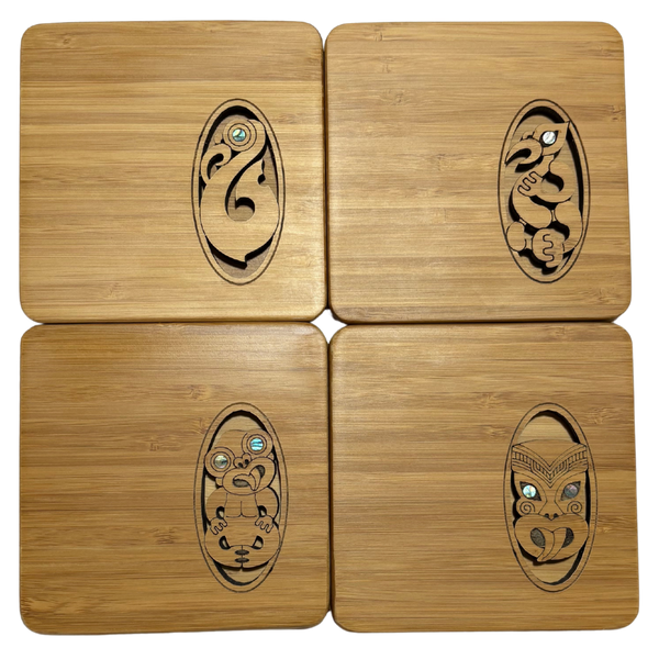 Maori Coasters (WS) - Aeon Giftware NZ