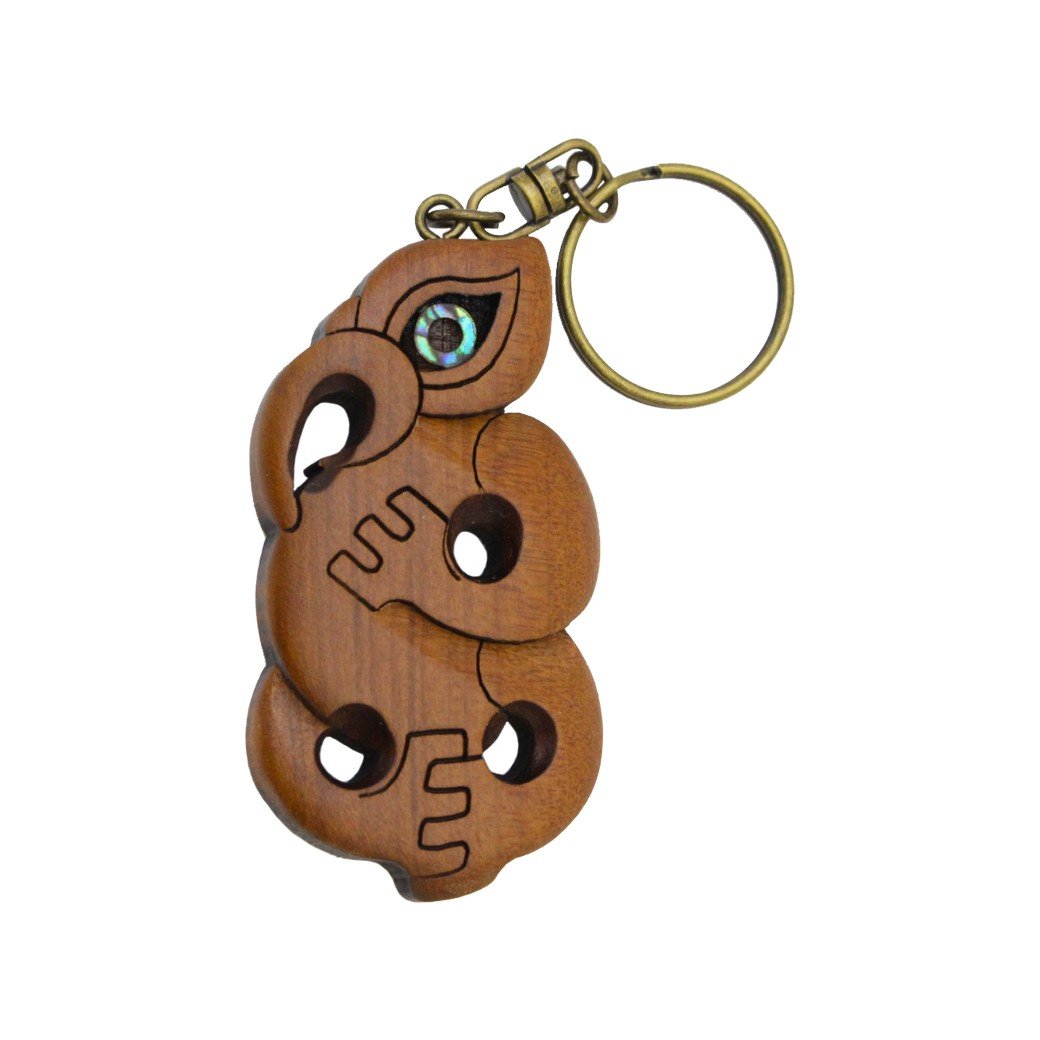 Handmade Wooden Keychain | NZ Made Wooden Keychains - Aeon Giftware NZ